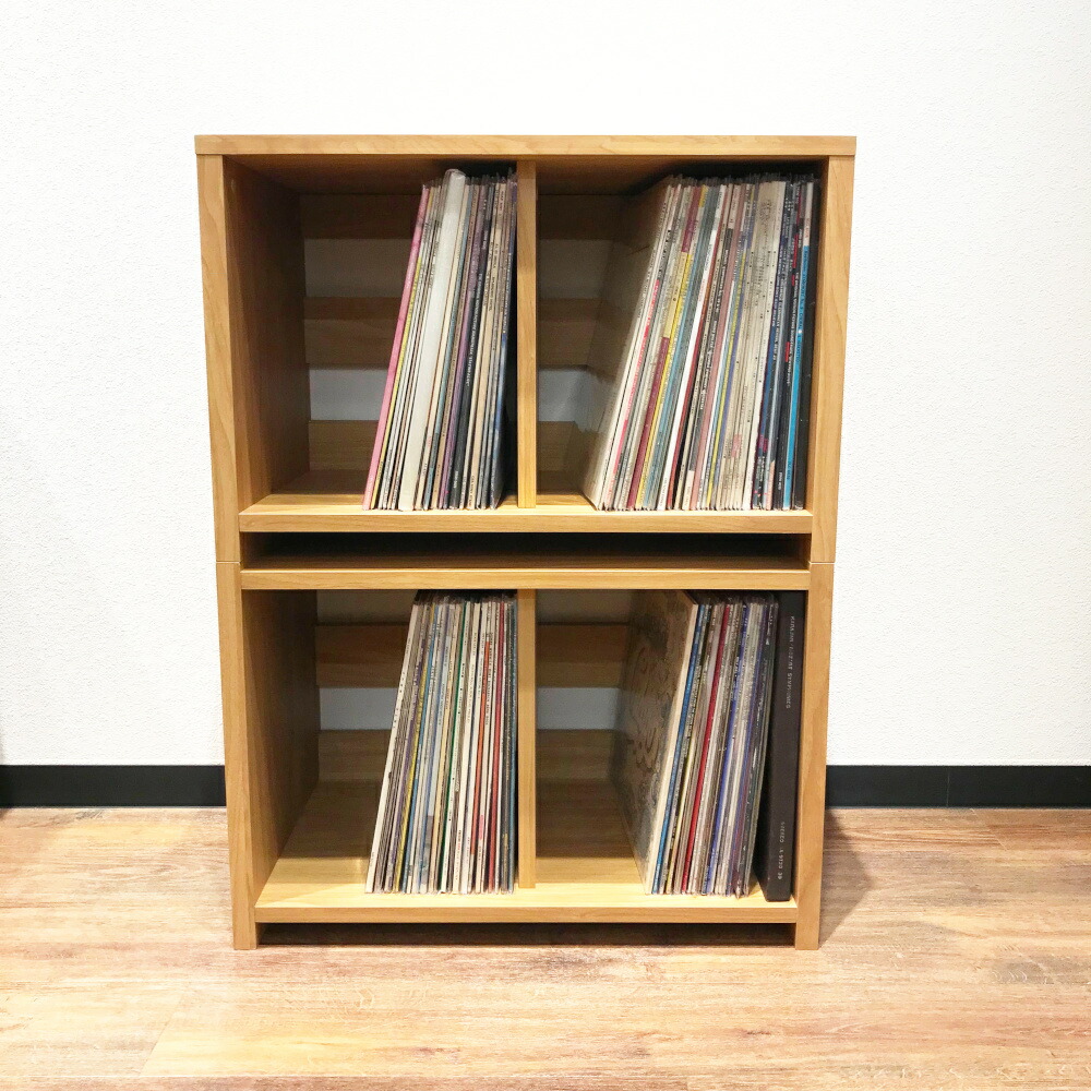 【楽天市場】レコードラック 【スタッキングラック 2段 REGULAR × REGULAR FLAT】 スタッキングラック STACKING RECORD RACK ディスクユニオン DISK ...