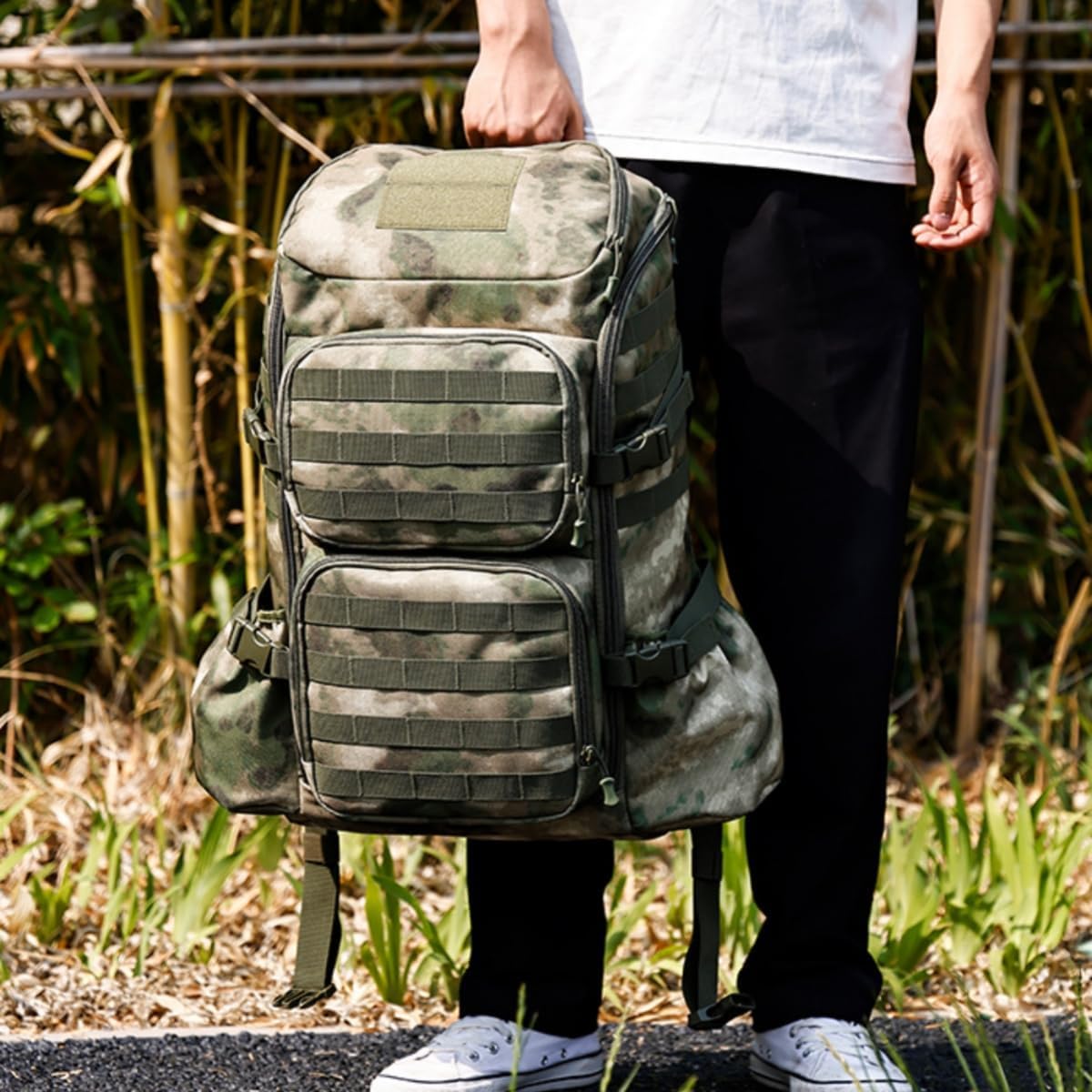 【楽天市場】[] 登山ザック ハイキング用バックパック 大容量 多機能 キャンプ ハイキング 旅行に最適：Disport 楽天市場店