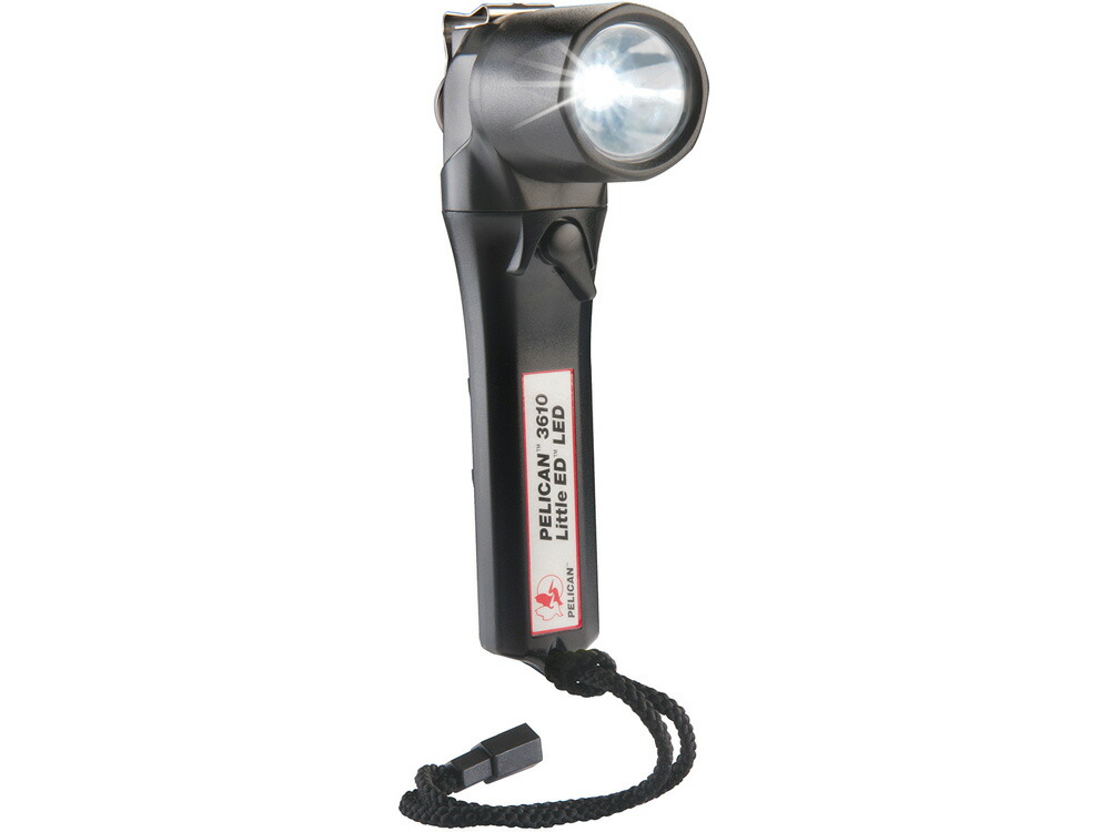 【楽天市場】PELICAN（ペリカン）ライト 3610 リトルエド ライトアングルライト BLACK[ブラック][3610-014-110 ...