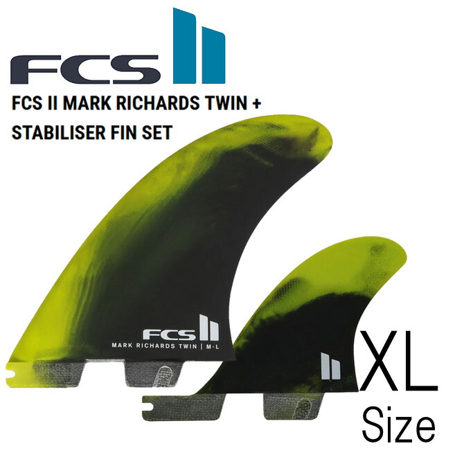 【楽天市場】Fcs2 マーク リチャーズ パフォーマンスコア モデル 2+1フィン ツイン スタビライザー トライフィン FCS Fin MR Mark Richards ...