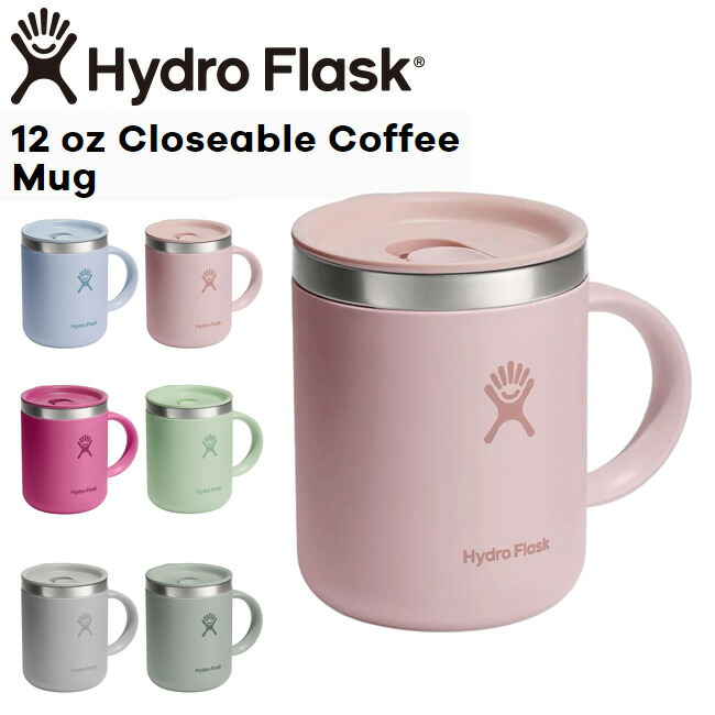 【楽天市場】ハイドロフラスク Hydro Flask 12oz 354ml Closeable Coffee Mug ステンレスマグ ...