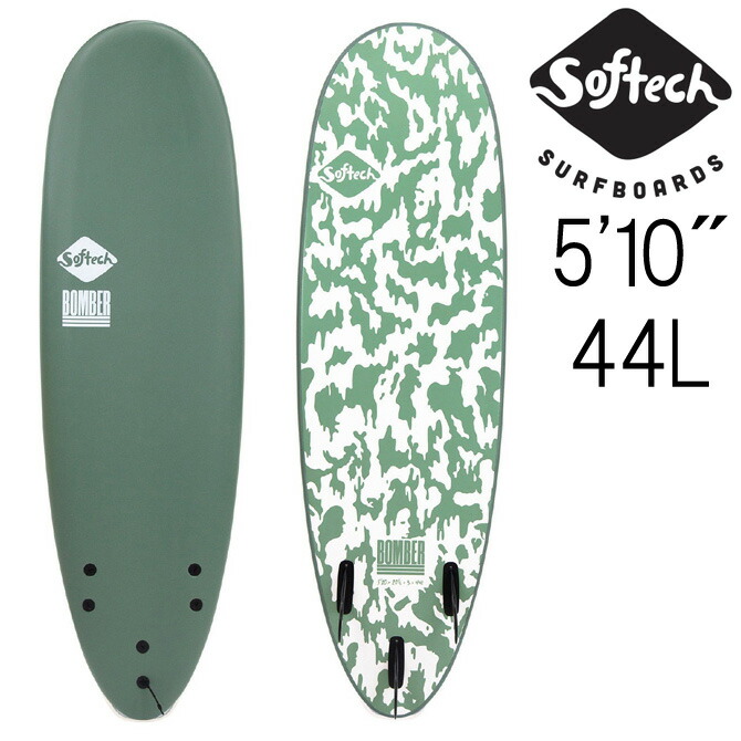 【楽天市場】ソフテック サーフボード ソフトボード ボンバー モデル スポンジボード 177.8cm / Softech Surfboards SoftSurfBoards Bomber 5 ...