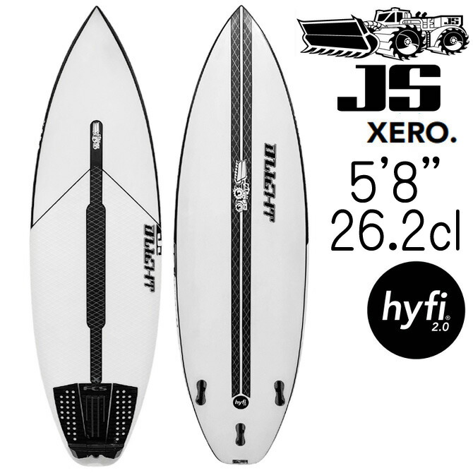 【楽天市場】【中古】JSサーフボード ゼロ ハイファイ 2.0 EPS モデル 5'8" 26.2L ユーズドボード ...