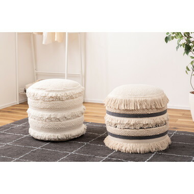 【楽天市場】AZUMAYA(東谷) ラウンドスツール コットン 発泡ビーズ Aタイプ/Bタイプ 全2種類｜FAB-005A｜FAB-005B：Wishop 楽天市場店