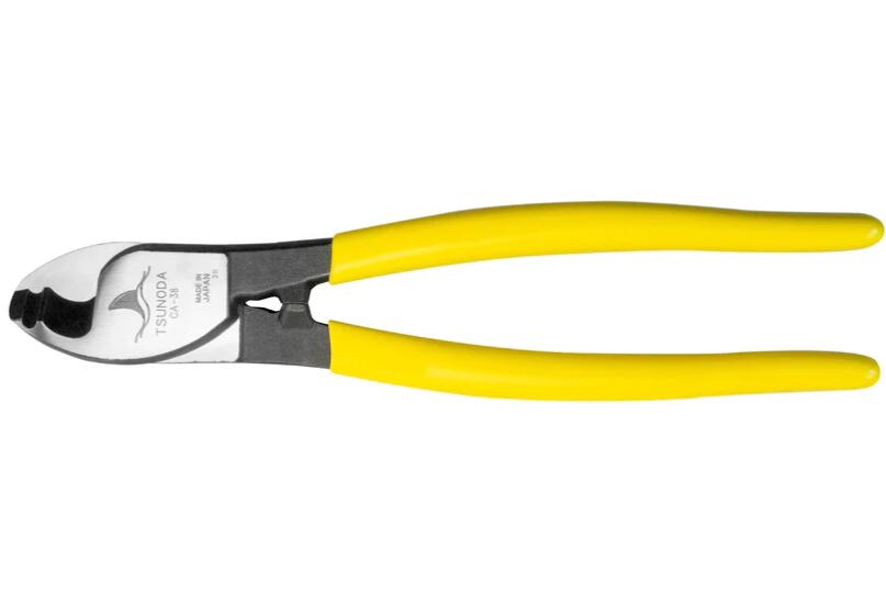 【楽天市場】【メール便！】 TTC CA-38 イエローシャーク 200mm ツノダ TSUNODA ケーブルカッター：ドーグドーグ
