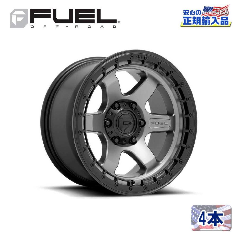 【楽天市場】【FUEL OFFROAD (フューエルオフロード) 正規代理店】18インチアルミホイール 4本セットD752 BLOCK18×9 ...