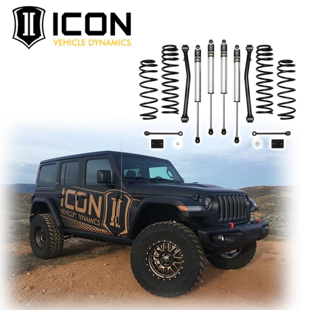 【楽天市場】【ICON VEHICLE DYNAMICS(アイコン ビークル ダイナミクス)正規品】2.5インチ ステージ2 サスペンション ...