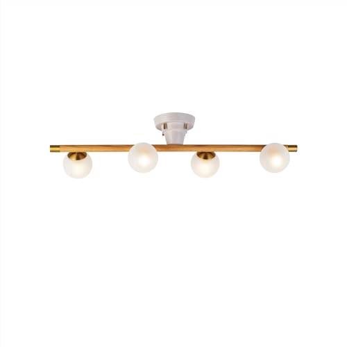 【楽天市場】【200円クーポン】 INTERFORM インターフォルム シーリングライト LT-4417NA ポワレ-バウム- ナチュラル 白熱球付 ＜インターフォルム プレゼント 入園祝い ...