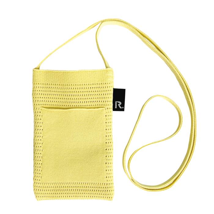 【楽天市場】【200円クーポン】 ROOTOTE ルートート 6470 ニット素材 マチ無し ポシェット SC タイニールー ami クリーム ＜ルートート 母の日 レディース プレゼント ...