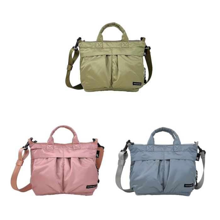 【楽天市場】【200円クーポン】 ROOTOTE ルートート 1281 小さめ ヘルメットバッグ ショルダー付 ヨコ型 トートバッグ SC デリ パフ A ＜ルートート レディース プレゼント ...