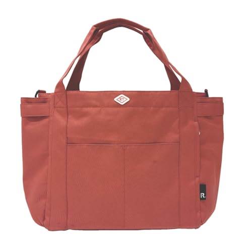 【楽天市場】【200円クーポン】 ROOTOTE ルートート MEDIUM トートバッグ 軽量 大容量 A4 はっ水加工 SN.ミディアム.ポケッツ-E 3182 レディース 03 ブリック ...