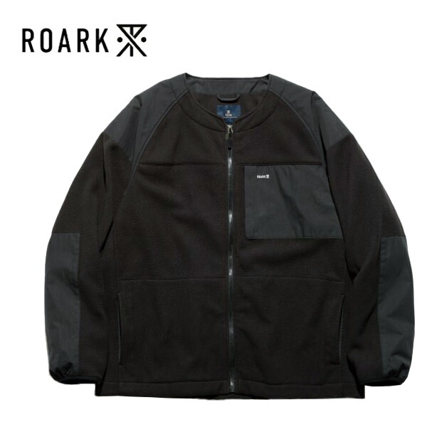 【楽天市場】ROARK REVIVAL(ロアークリバイバル)GEN3 FLEECE JACKETフリースジャケットCOLOUR:BLACK ...