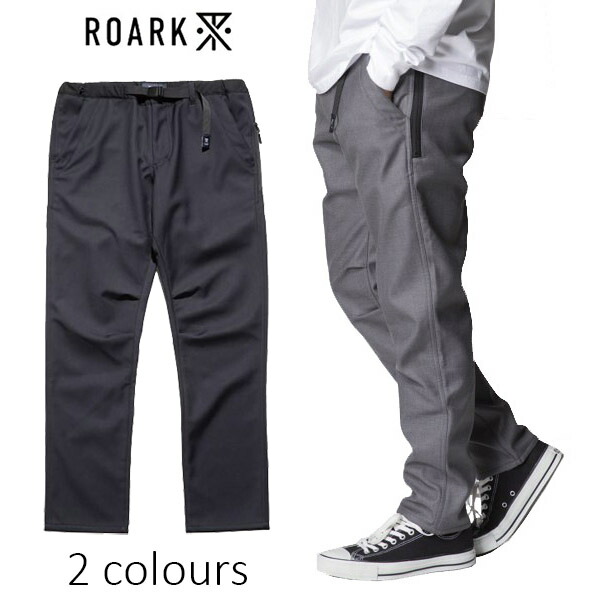 【楽天市場】ROARK (ロアーク)TRAVELPANT RAYON SAUGE w/FLEECE - NARROWフリースボンディング ...
