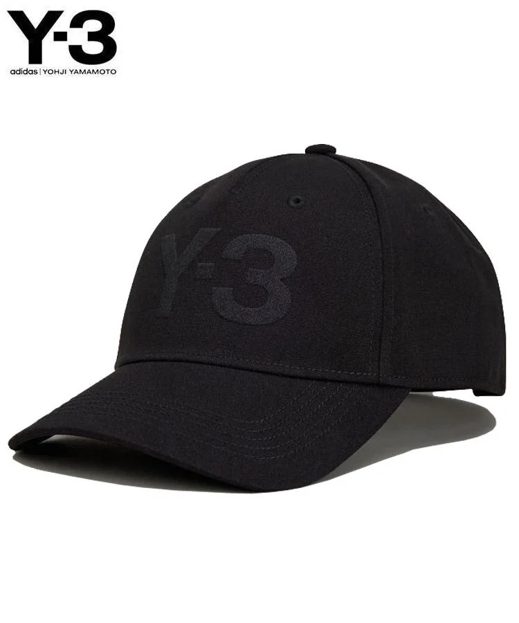 【楽天市場】Y-3 ワイスリー メンズ キャップ Y-3 LOGO CAP IY0104 ブラック 帽子 adidas yohji ...