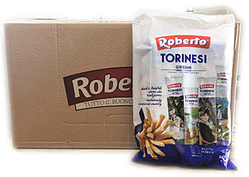 【楽天市場】【グリッシーニ・トリネージ(14gx25袋)×10個入り】ロベルタ：こだわりの輸入食材のお店Doo-Bee