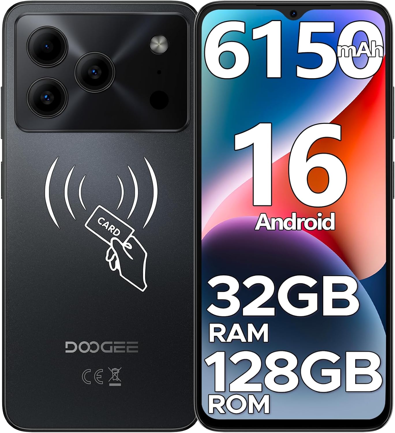 【楽天市場】【数限定14950円】Android16 スマホ DOOGEE NOTE56PRO AI機能 6.56インチ 90Hz 32GB ...