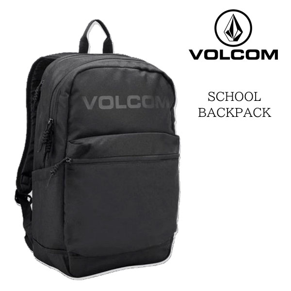 【楽天市場】VOLCOM ボルコム バックパック リュック SCHOOL BACKPACK カラー BLK ブラック 黒 通勤 通学 男女兼用 ...
