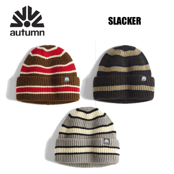 【楽天市場】【AUTUMN オータム】スノーボード ユニセックス ビーニー ニット帽 SLACKER BEANIE 4カラーあり(スノボー ...