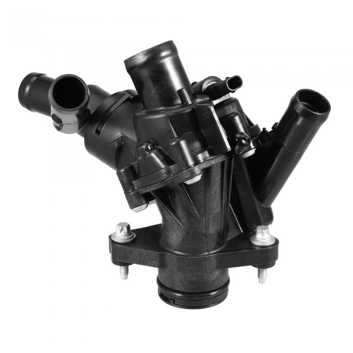 【楽天市場】uxcell エンジンクーラントサーモスタットハウジングアセンブリ 2702000315 Mercedes-Benzに対応 ...