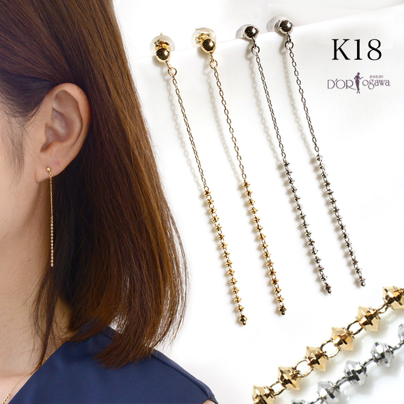 楽天市場】k18WG 0.76カラット ダイヤモンド フープピアス 楽天市場】k18WG 0.76カラット ダイヤモンド フープピアス