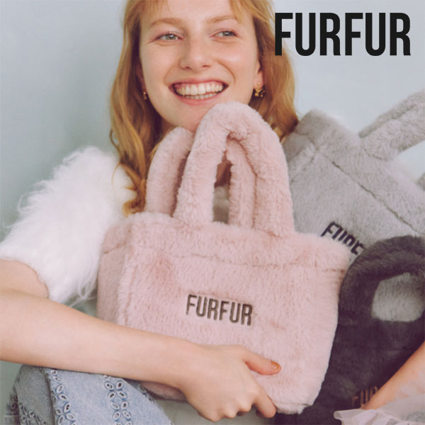 【楽天市場】エントリーでポイント2倍 【即納】 ファーファー FURFUR バッグ エコファートートバッグ ハンドバッグ ショルダーバッグ ...