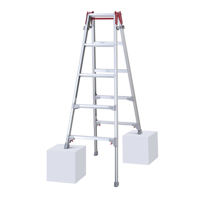 【楽天市場】【直送品】 長谷川工業 ハセガワ はしご兼用伸縮脚立 RYZ-15d (10887) 【大型】：道具屋さん楽天市場店