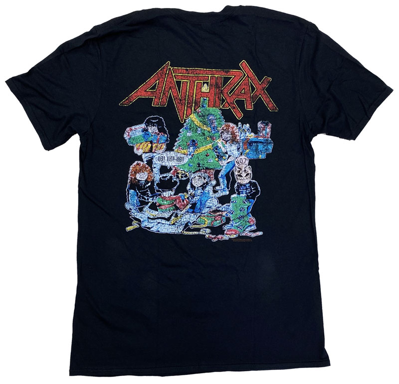 【楽天市場】アンスラックス・ANTHRAX ・VINTAGE CHRISTMAS・Tシャツ・メタルTシャツ・バンドTシャツ オフィシャル ...