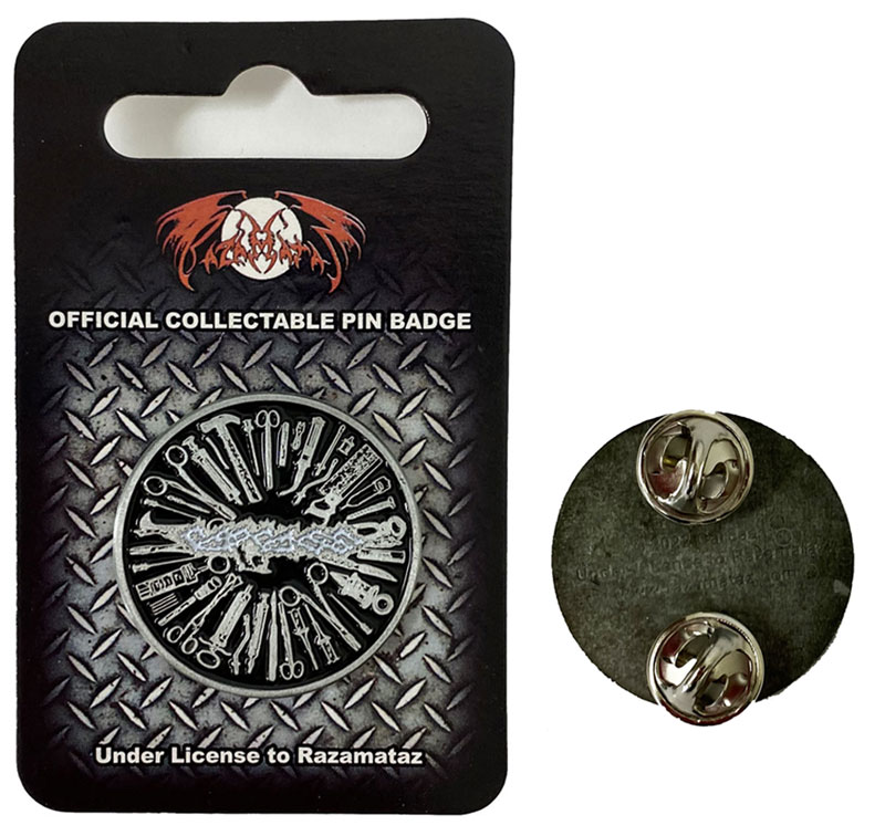 【楽天市場】カーカス・CARCASS・TOOLS・ピンズ・ ピンバッジ・メタル製・オフィシャルピンズ：dragtrain／ドラッグトレイン