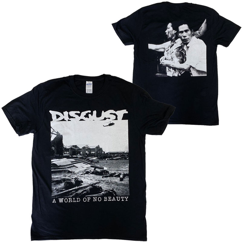 【楽天市場】DISGUST・ディスガスト・A WORLD OF NO BEAUTY・UK版・Tシャツ・バンドTシャツ・メーカーセール品 ...