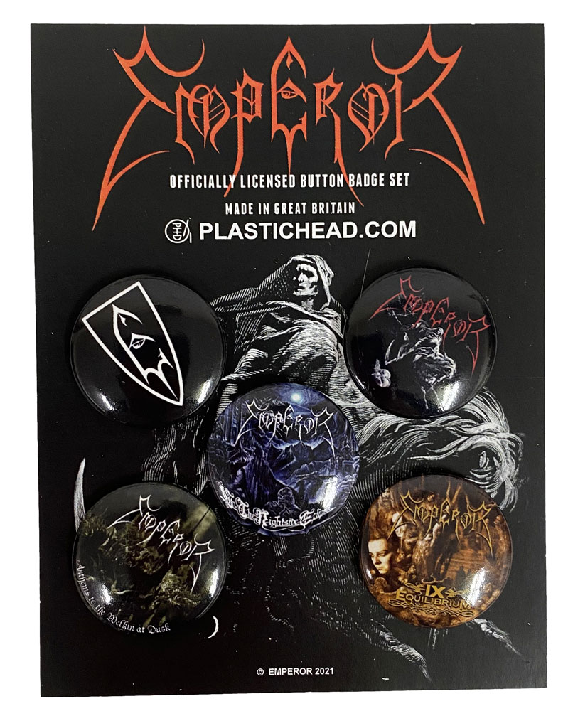 【楽天市場】エンペラー・ EMPEROR ・BUTTON BADGE SET・缶バッジセット(5個入り)オフィシャル：dragtrain ...