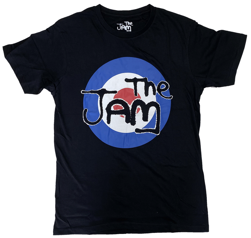 【楽天市場】THE JAM・ジャム・TARGET LOGO・Tシャツ・バンドTシャツ・オフィシャル・ロックTシャツ：dragtrain ...