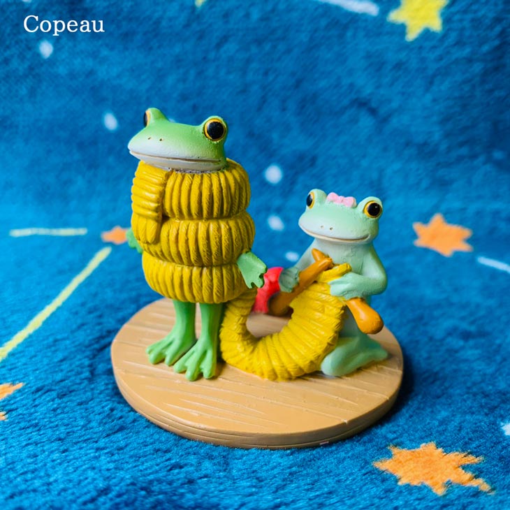 【楽天市場】【マラソン限定最大50％OFFクーポン】コポー カエル かえる コポーカエル コポーシリーズ グッズ マスコット コポー まだまだ編みたいコポミ copeau 誕生日 ギフト対応 ...