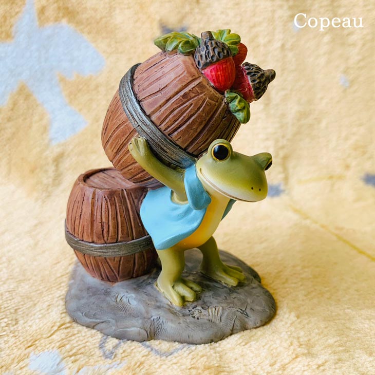 【楽天市場】コポー カエル かえる コポーカエル コポーシリーズ グッズ マスコット コポー 力持ちなウシ君 copeau 誕生日 ギフト対応 22AW 置物 小物 プチギフト コポー ...