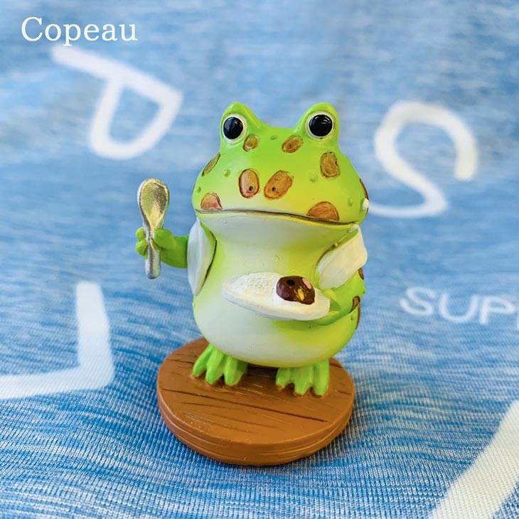 【楽天市場】コポー カエル かえる コポーカエル コポーシリーズ グッズ マスコット コポー カエル サウナ 湯上りの一皿 copeau 誕生日 ギフト対応 23SS 置物 小物 プチギフト ...