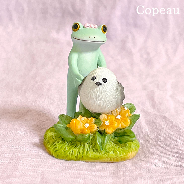 【楽天市場】カエル コポー カエル かえる コポーカエル コポーシリーズ グッズ マスコット シマエナガとコポミ シマエナガ しまえなが copeau 誕生日 ギフト対応 24AW 置き物 ...