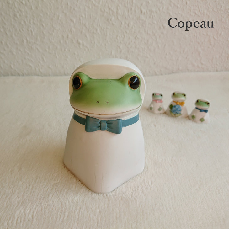 【楽天市場】【50％OFF】 【半額】かえる コポー カエル 雑貨 コポーカエル カエル コポーシリーズ グッズ マスコット ミニガーデン てるてる坊主 copeau 誕生日 プレゼント ...