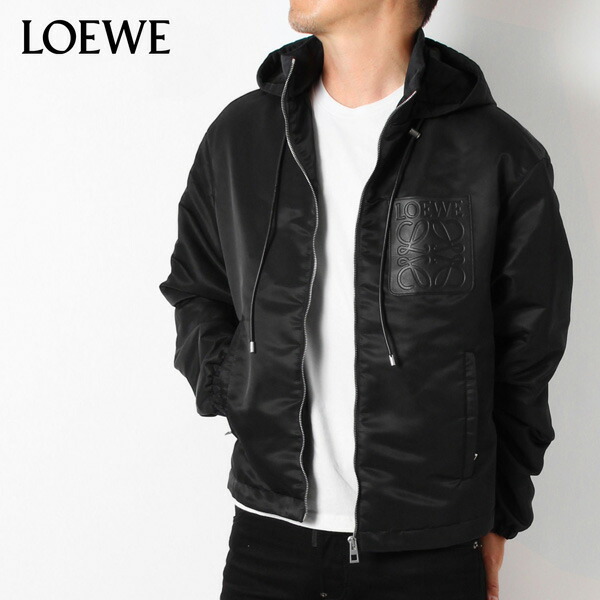 【楽天市場】【ブラックフライデーセール】24SSモデル ロエベ LOEWE HOODED PADDED JACKET フーデッド パデッド ...