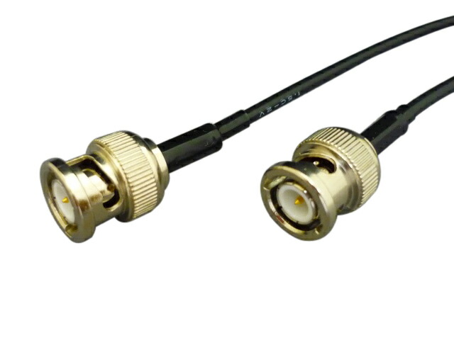 【楽天市場】BNCコネクタ両端付 75Ω1.5C-2V 3M ポスト投函配送：DreamSound