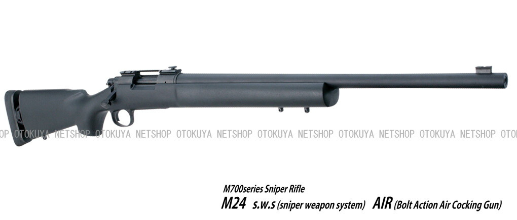 【楽天市場】ボルトアクション エアーライフル M24 S.W.S AIR【タナカワークス TANAKA】【エアーガン】【18才以上用】：ネット ...