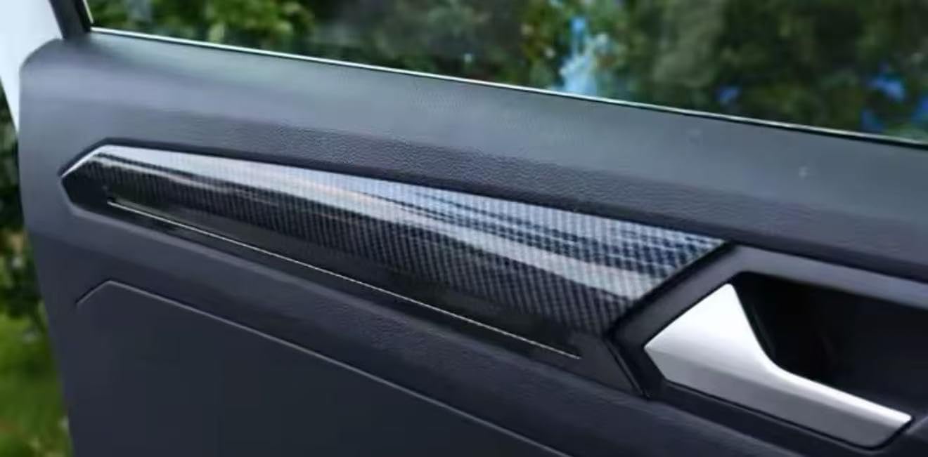 【楽天市場】フォルクスワーゲン VW T-ROC TDI スタイル スポーツ Rデザイン ブラックスタイル ドアパネル カバー カーボン ...