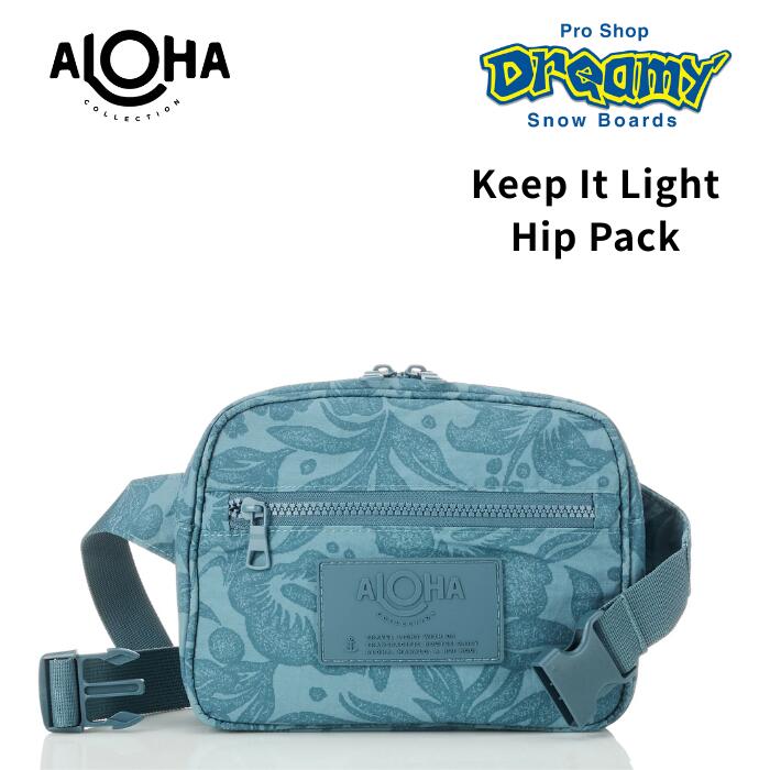 【楽天市場】ALOHA アロハ aloha-collection Keep It Light Hip Pack Breezy SLATE ハワイ HAWAI 鞄 840242491019：DREAMY