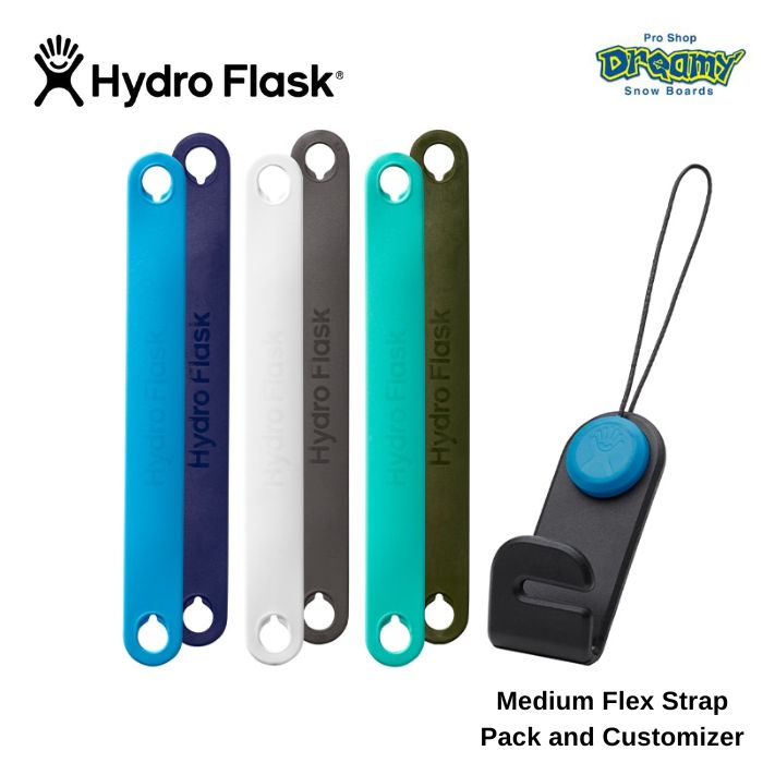 【楽天市場】HydroFlask ハイドロフラスク ACCESSORIES Medium Flex Strap Pack and Customizer 89013501032 ...