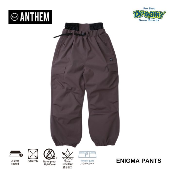 【楽天市場】25-26 ANTHEM ENIGMA PANTS AN255604 ROSY BROWN エニグマパンツ 撥水 パウダーガード ...