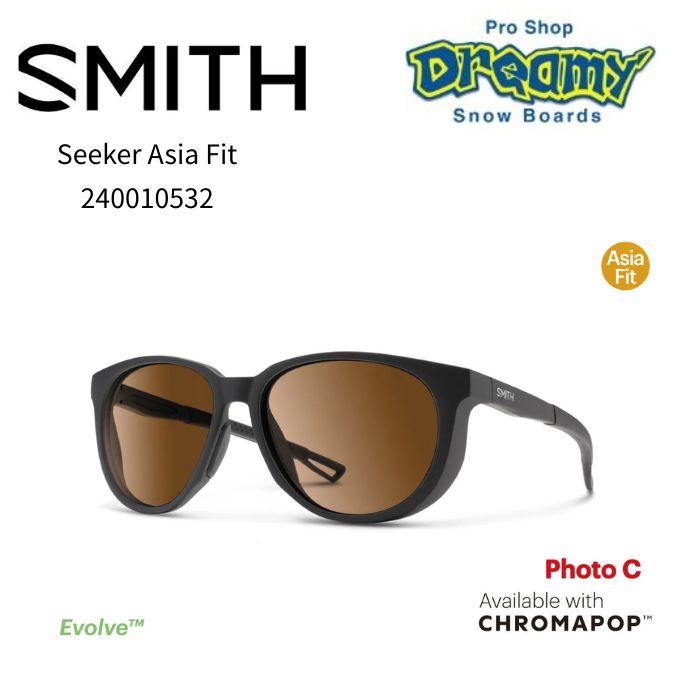 【楽天市場】SMITH スミス Seeker Asia Fit 240010532 Matte Black サングラス 偏屈レンズ 撥水・反射 ...
