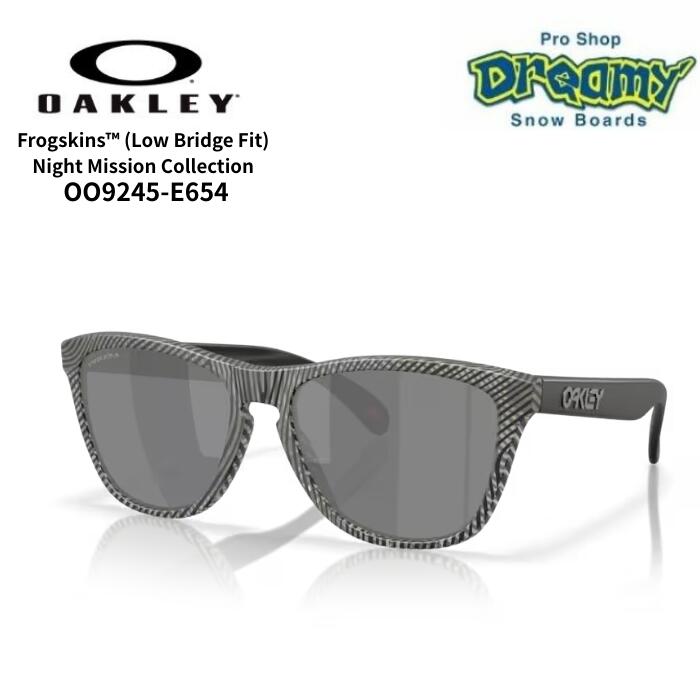 【楽天市場】OAKLEY オークリー Frogskins? (Low Bridge Fit) Night Mission Collection ...