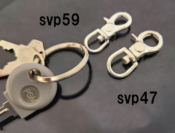 【楽天市場】svp-59 シルバー925 キークリップSS キーチェーン ウォレットチェーン silver925 ハンドメイド スターリング ...