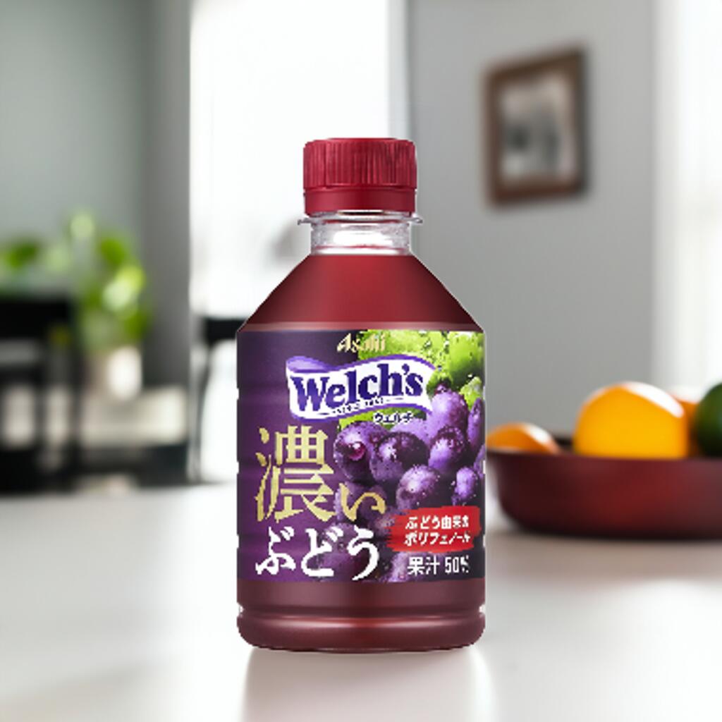 【楽天市場】アサヒ飲料 Welch's（ウェルチ）グレープ50 濃いぶどう PET 280ml×24本：ドリンク ネクスト