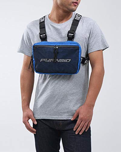 【楽天市場】BLACK PYRAMID CHEST RIG チェストバッグ/BLUE/ブラックピラミッド/クリスブラウン(Y7161753 ...