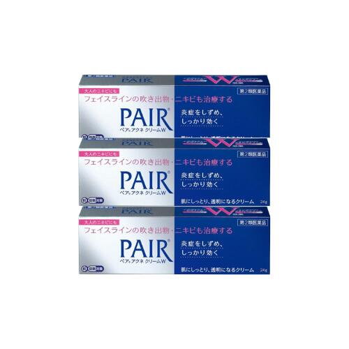 【楽天市場】【第2類医薬品】 3個セット ペアアクネクリームW 24g 【ライオン株式会社】【セルフメディケーション税制対象】：ドラッグひかり ...