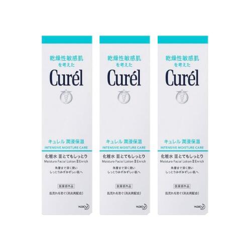 【楽天市場】キュレル 化粧水3（とてもしっとり） 150ml 【花王株式会社】3個セット：ドラッグひかり 楽天市場店